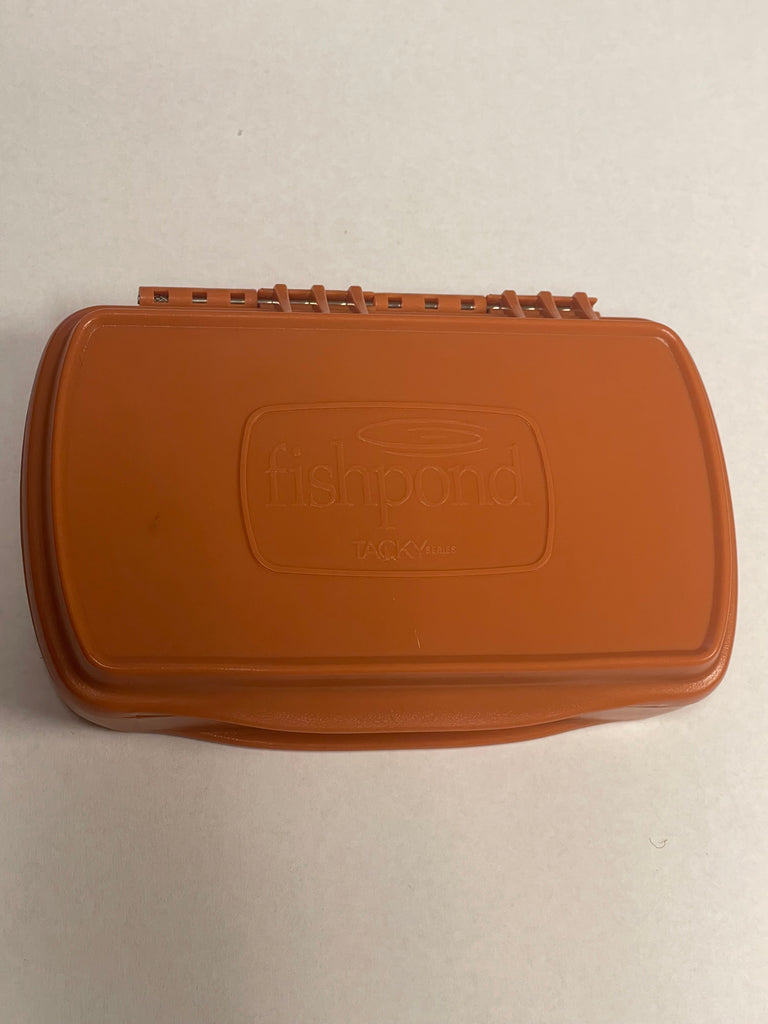 Tacky Pescador Fly Box - Small - Burnt Orange – Los Pinos Fly Shop